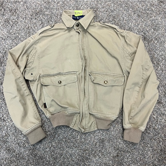 Ralph Lauren | Jackets & Coats | Vintage Ralph Lauren Jacket Boys 4 Tan ...